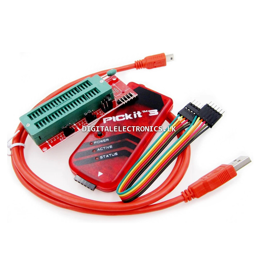 PICKit 3 Programmer – Digitalelectronics.lk
